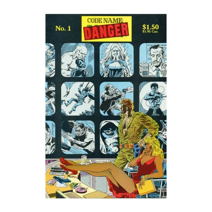 Codename Danger (1985) # 1-4 (7.0/9.0-FVF/NM) Complete Set House Of M ...