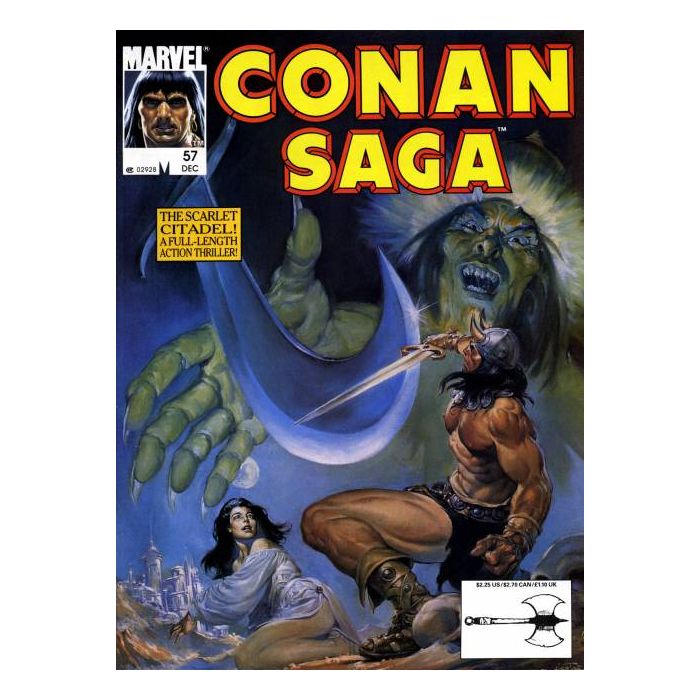 Conan Saga (1987) # 57 (3.0-GVG) Magazine House Of M Comics