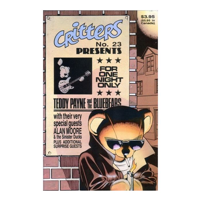 Critters (1986) # 23 (8.0-VF) WITH VINYL, Alan Moore, Stan Sakai House ...