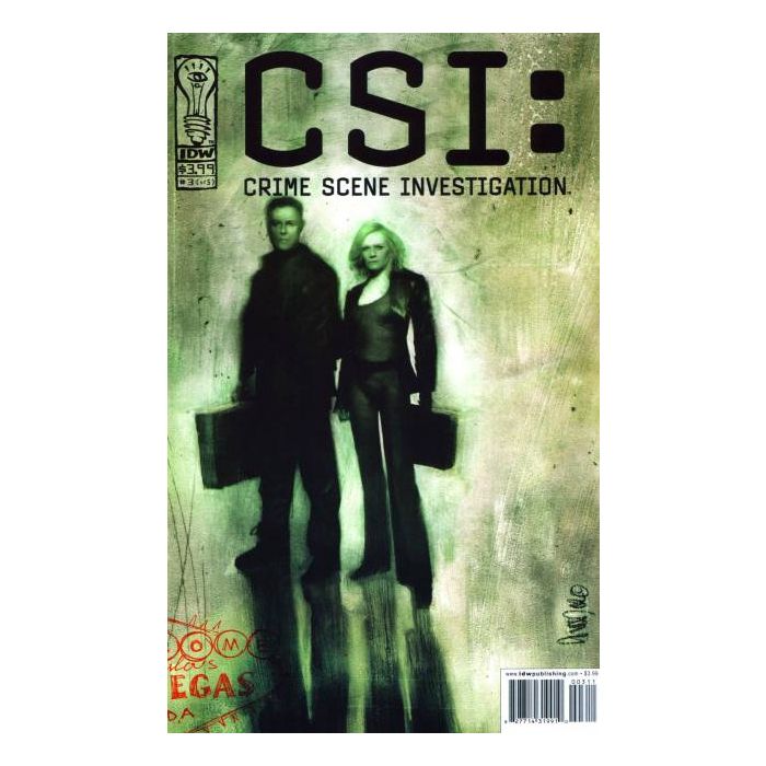 CSI Crime Scene Investigation (2003) # 3 (8.0-VF) Ashley Wood House Of ...