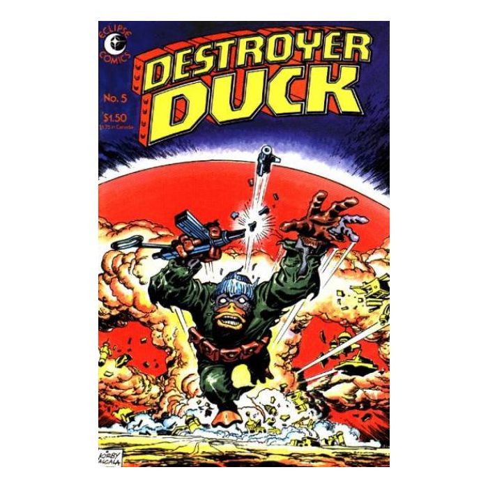 Destroyer Duck (1982) # 5 (6.0-FN) Jack Kirby/Jerry Siegel House Of M ...