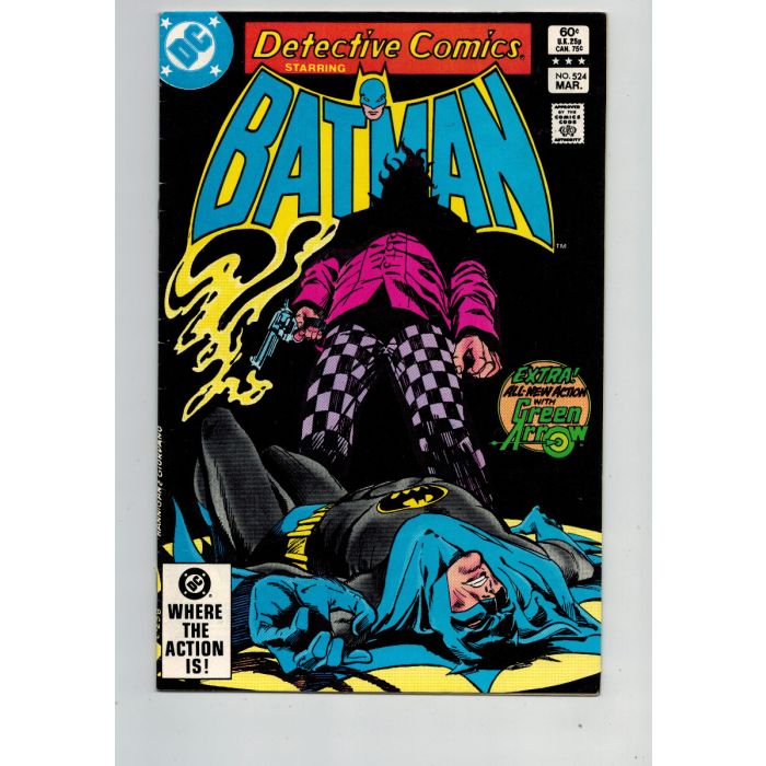 Detective Comics (1937) # 524 (5.5-FN-) (360593) 1st (Full) Killer Croc ...