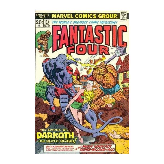 Fantastic Four (1961) # 142 (5.0-VGF) 1st Darkoth House Of M Comics