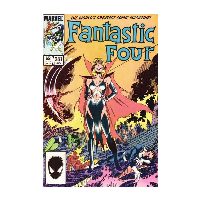 Fantastic Four (1961) # 281 (7.0-FVF) Daredevil, Malice House Of M Comics