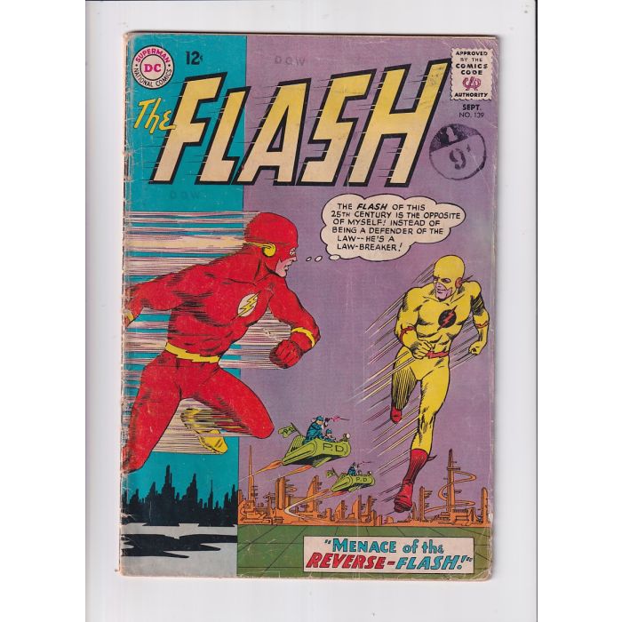 Flash (1959) # 139 (3.5-VG-) (2030498) 1st Reverse Flash/ Prof. Zoom ...
