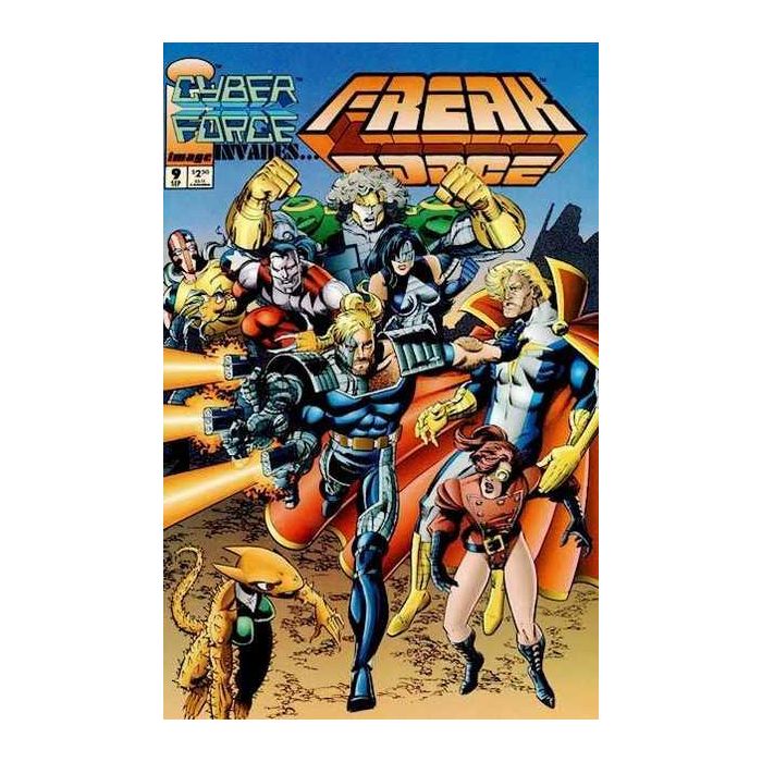 Freak Force (1993) # 9 (5.0-VGF) Cyber Force House Of M Comics
