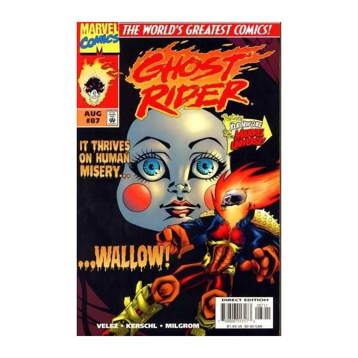 Ghost Rider (1990) # 87 (8.0-VF) Wallow House Of M Comics