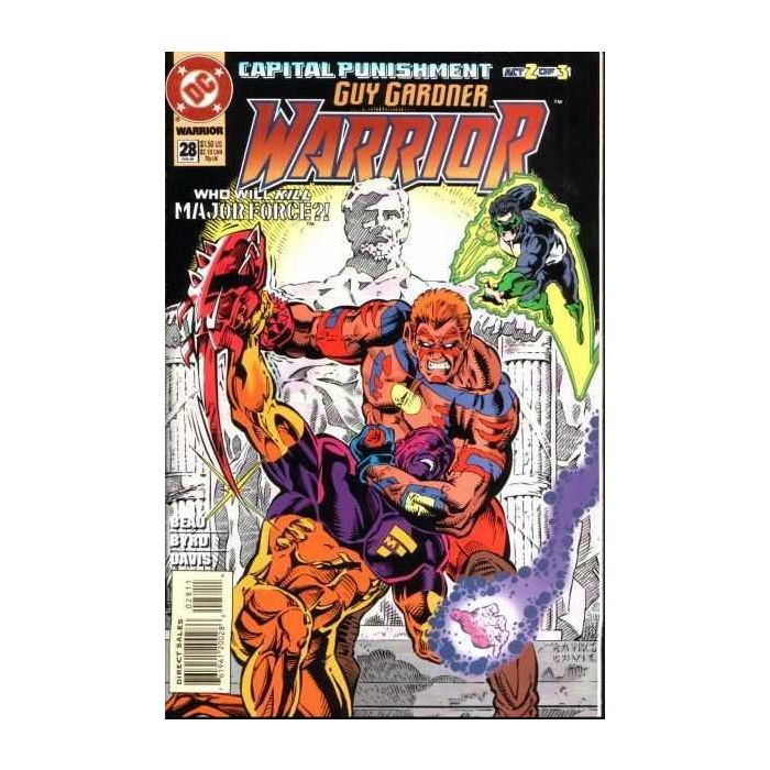 Guy Gardner Warrior (1992) # 28 (6.0-FN) Kyle Rayner, Major Force ...