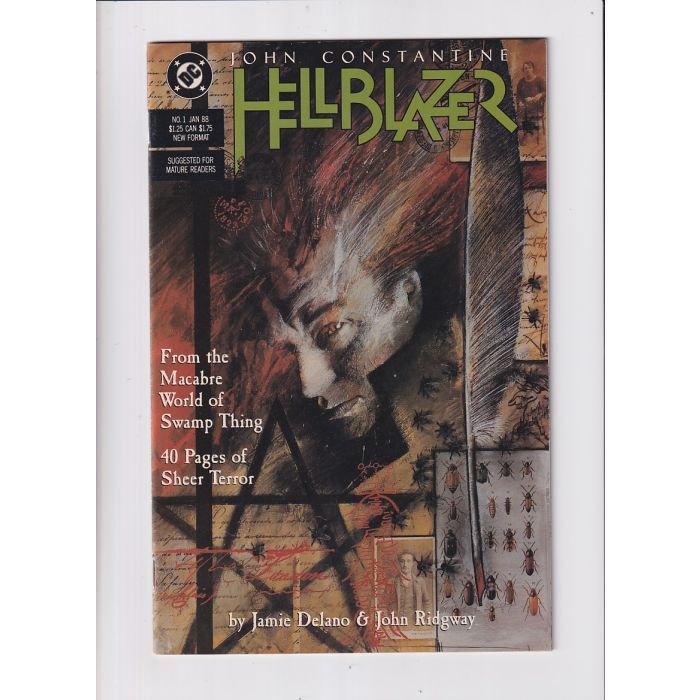 Hellblazer (1988) # 1 (7.5-VF-) (519465) 1st Papa Midnite 1st Chas Chandler House Of M Comics