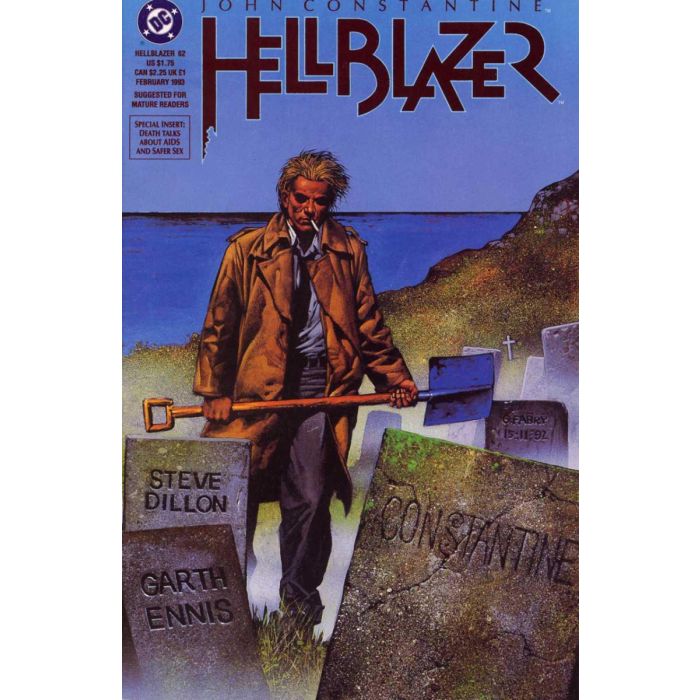 Hellblazer (1988) # 62 (8.0-VF) Glenn Fabry cover, Death of The Endless appearance House Of M Comics