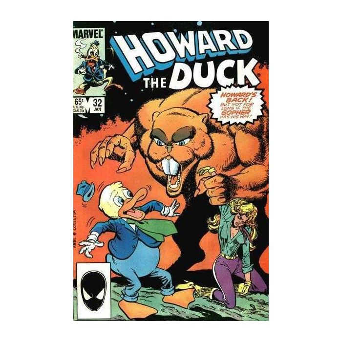 Howard the Duck (1976) # 32 (6.0-FN) The Gopher, Price tag on cover ...
