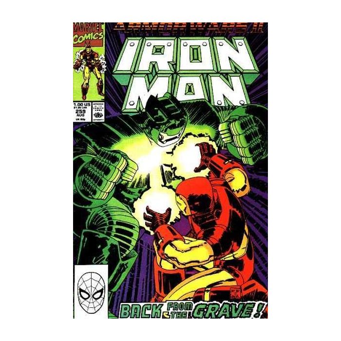Iron Man (1968) # 259 (8.0-VF) Armor Wars II, Titanium Man House Of M ...