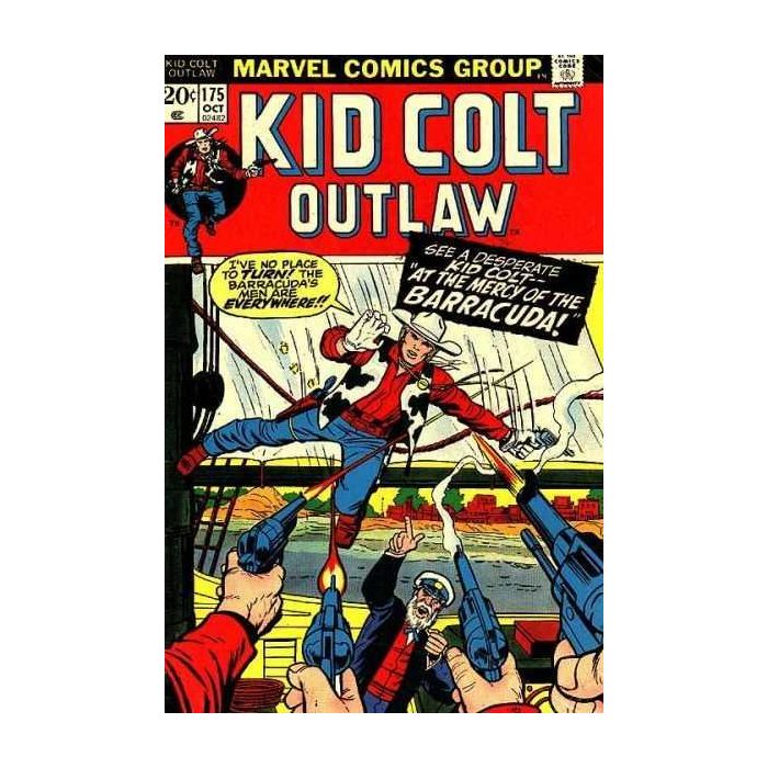 Kid Colt Outlaw (1948) # 175 (4.0-VG) Capt. Barracuda House Of M Comics