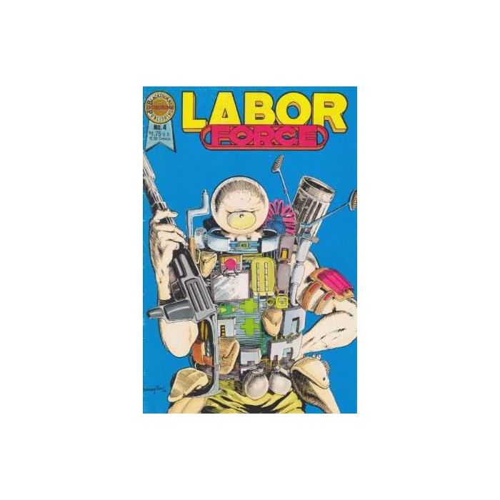 Labor Force (1986) # 4 (9.0-VFNM) House Of M Comics