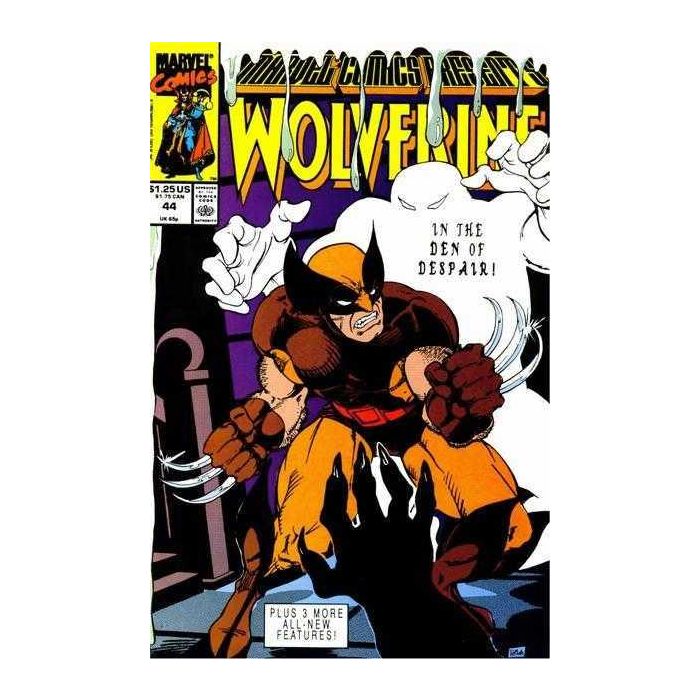 Marvel Comics Presents (1988) # 44 (5.0-VGF) Wolverine, Dr. Strange ...