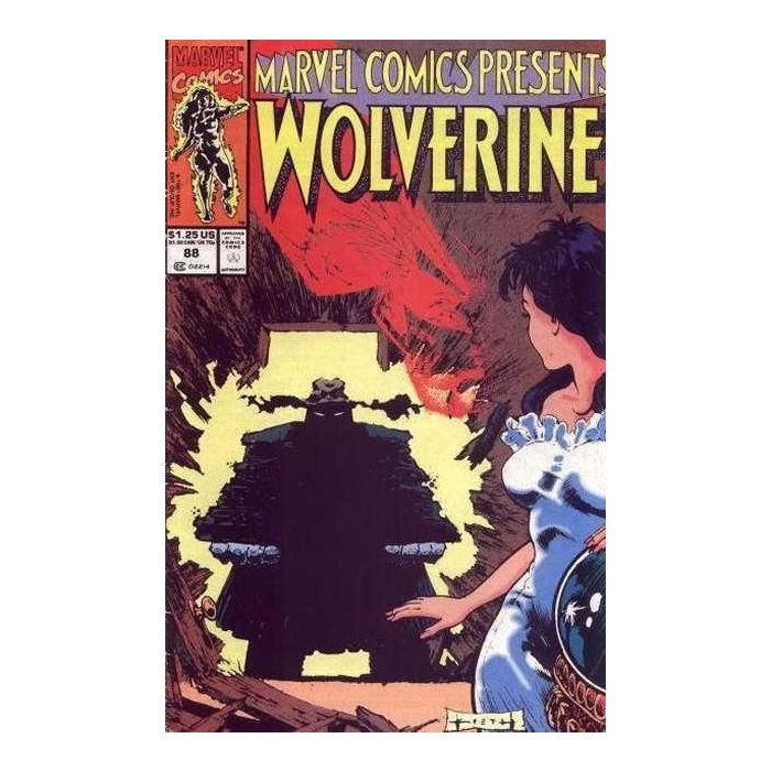 Marvel Comics Presents (1988) # 88 (8.0-VF) Wolverine, Sam Kieth House ...
