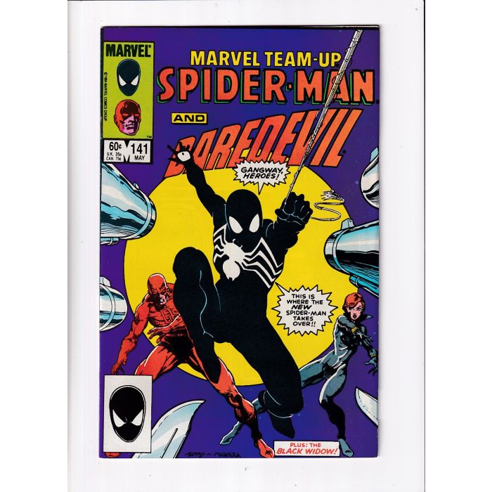 Marvel Team-Up (1972) # 141 (7.5-VF-) (693336) 1st Black Suit ...