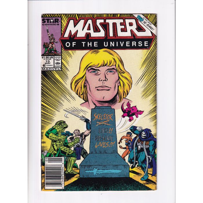 Masters of the Universe (1986) # 13 Newsstand (4.0-VG) (1454288) Rust ...