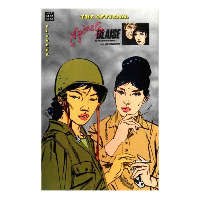 Official Modesty Blaise (1988) # 10 (6.0-FN) FINAL ISSUE House Of M Comics