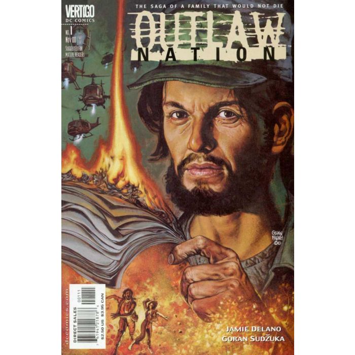 Outlaw Nation (2000) # 1 (9.0-NM) Fabry cover House Of M Comics