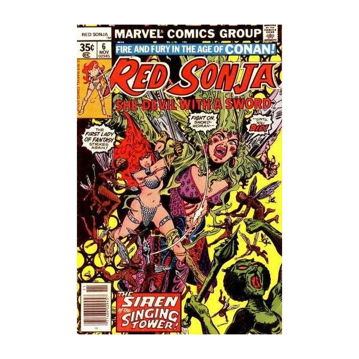 Red Sonja (1977) # 6 (5.0-VGF) Rust migration House Of M Comics