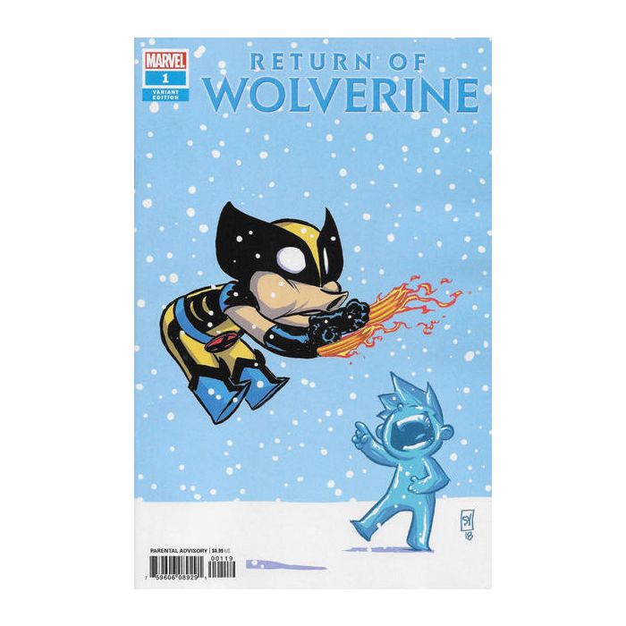 Return of Wolverine (2018) # 1 Skottie Young Variant (9.0-VFNM) House ...