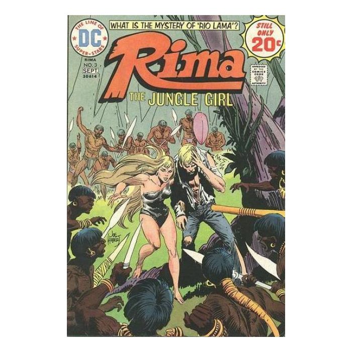 Rima the Jungle Girl (1974) # 3 (6.0-FN) Joe Kubert cover House Of M Comics