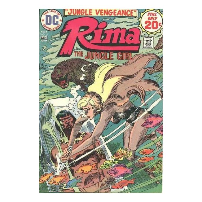 Rima the Jungle Girl (1974) # 5 (6.0-FN) Joe Kubert cover House Of M Comics