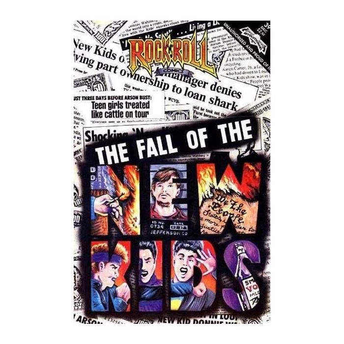 Rock N' Roll Comics (1989) # 39 (4.0-VG) the Fall of the New Kids ...