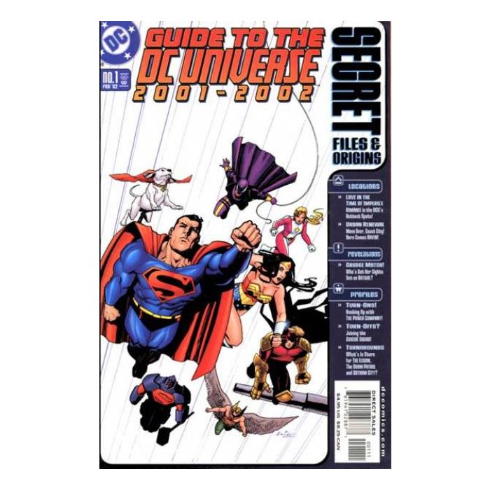 Secret Files and Origins Guide to the DC Universe (2001) # 1 (5.0-VGF ...
