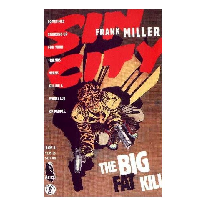 Sin City The Big Fat Kill (1994) # 1 (5.0-VGF) Frank Miller, Rust ...