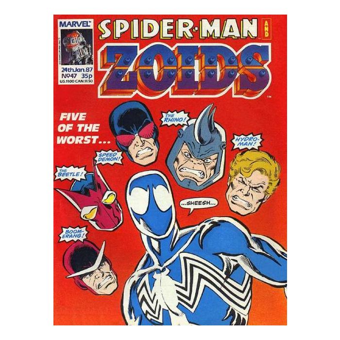 Spider-Man and Zoids (1986) # 47 (5.0-VGF) UK Magazine House Of M Comics