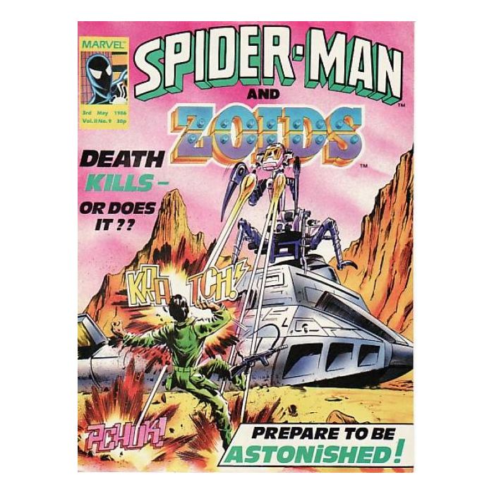 Spider-Man and Zoids (1986) # 9 (6.0-FN) UK Magazine House Of M Comics