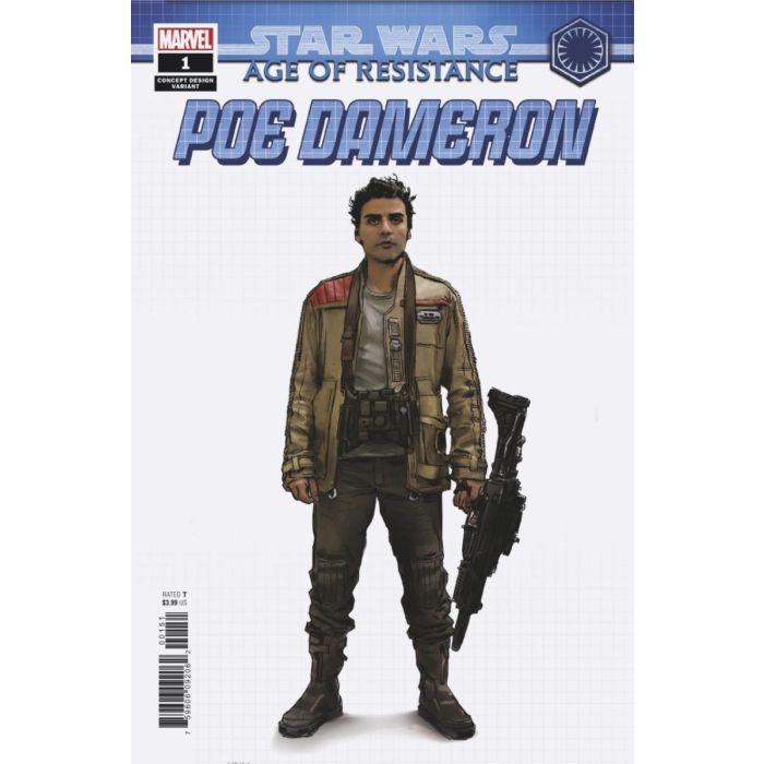 Star Wars Age of Resistance Poe Dameron (2019) # 1 Cover E (8.0-VF ...
