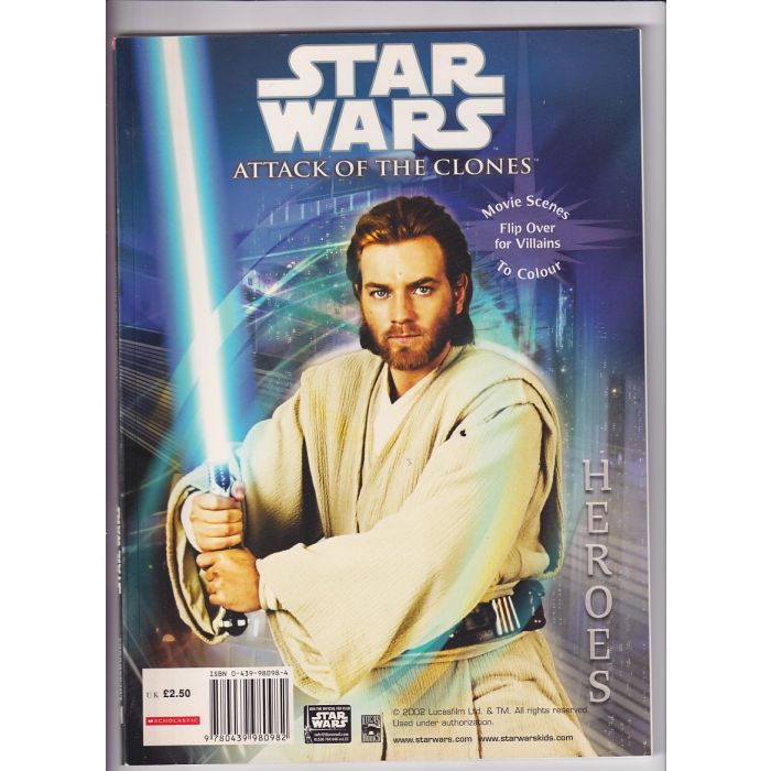 star wars attack of the clones coloring pages