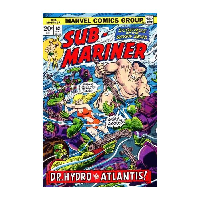 Sub-Mariner (1968) # 62 (8.0-VF) Dr. Hydro House Of M Comics