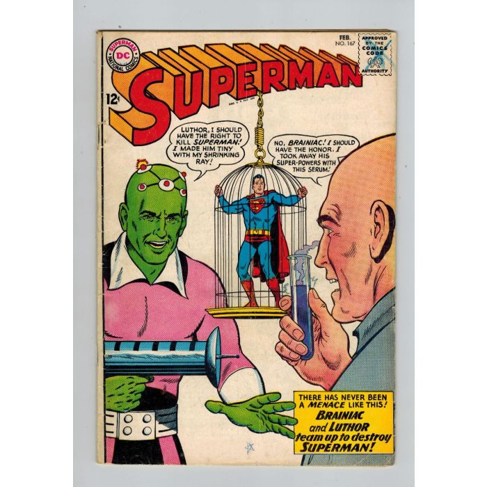 Superman (1939) # 167 (3.0-GVG) (861223) House Of M Comics