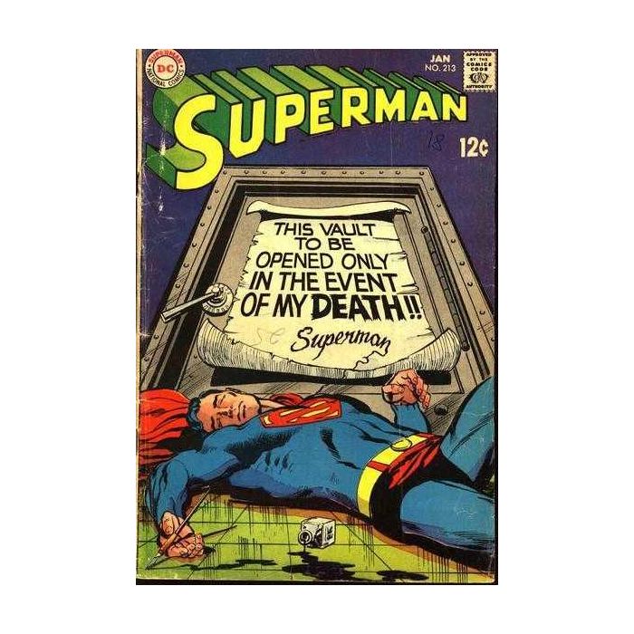 Superman (1939) # 213 (4.0-VG) Cover art by Neal Adams House Of M Comics