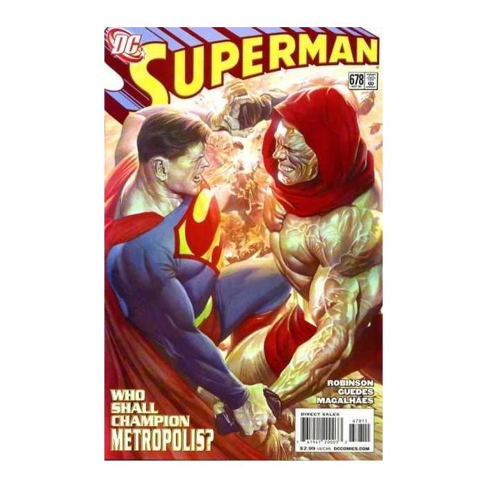 Superman (1987) # 678 (9.0-NM) Alex Ross Cover House Of M Comics