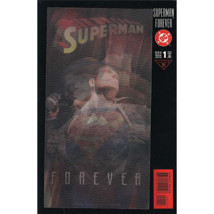 Superman Forever (1998) # 1 Cover A (8.0-VF) Magic Motion cover House ...