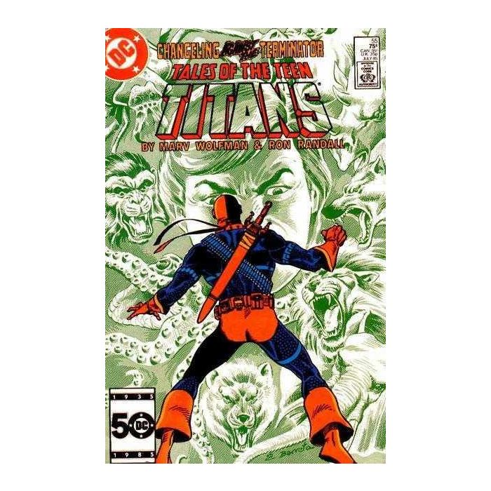 New Teen Titans (1980) # 55 (7.0-FVF) Tales of the Teen Titans ...