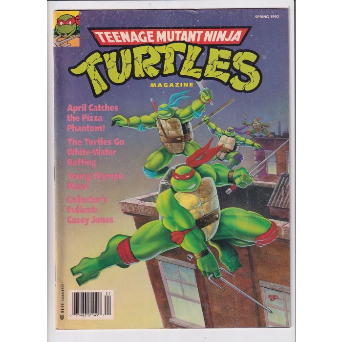 Teenage Mutant Ninja Turtles Magazine (1990) # 8 (4.5-VG+) House Of M ...