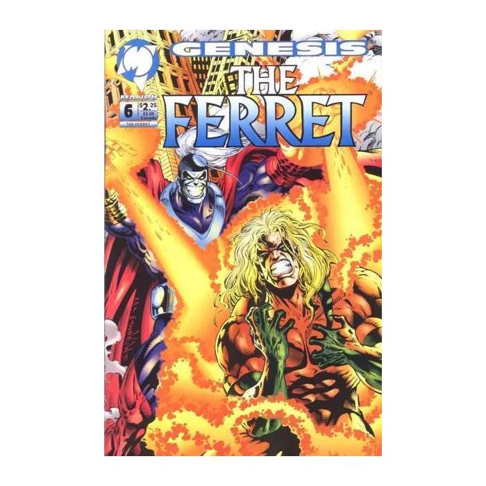 Ferret (1992) # 6 (6.0-FN) Price tag on the cover House Of M Comics