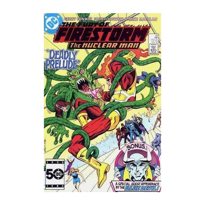 Fury of Firestorm (1982) # 46 (9.2-NM Blue Devil House Of M Comics