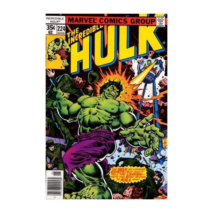 Incredible Hulk (1962) # 224 (7.5-VF-) The Leader House Of M Comics