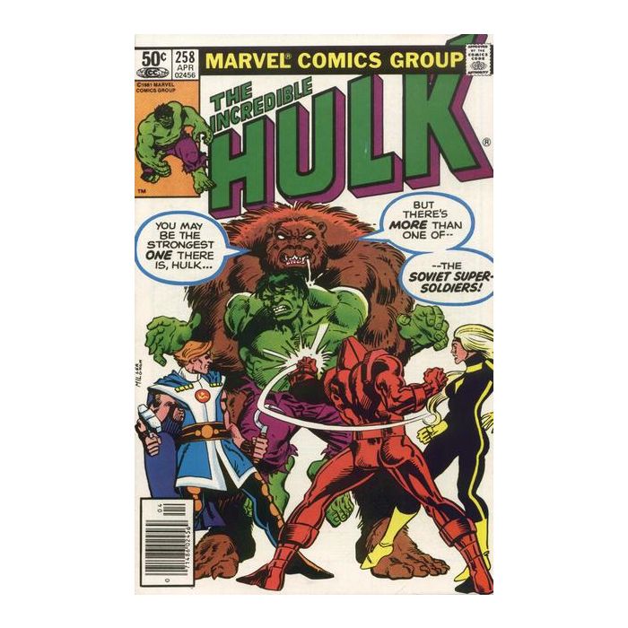 Incredible Hulk (1962) # 258 Newsstand (5.0-VGF) 1st Soviet Super ...