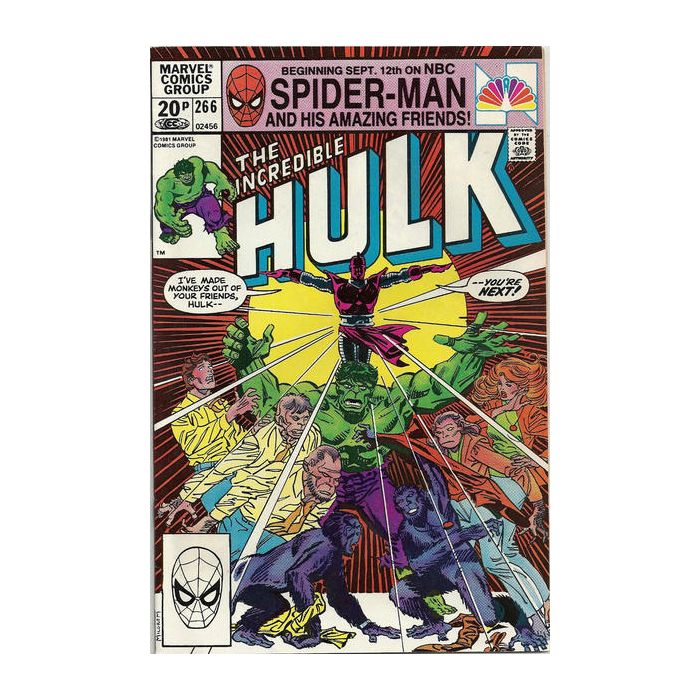 Incredible Hulk (1962) # 266 UK Price (6.0-FN) The High Evolutionary ...