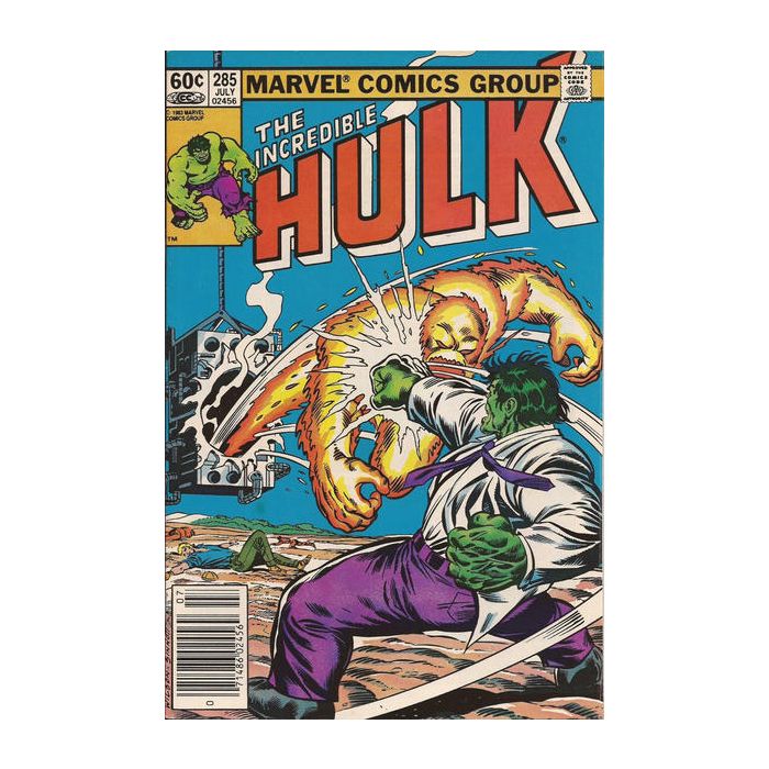 Incredible Hulk (1962) # 285 Newsstand (5.0-VGF) Zzzax House Of M Comics