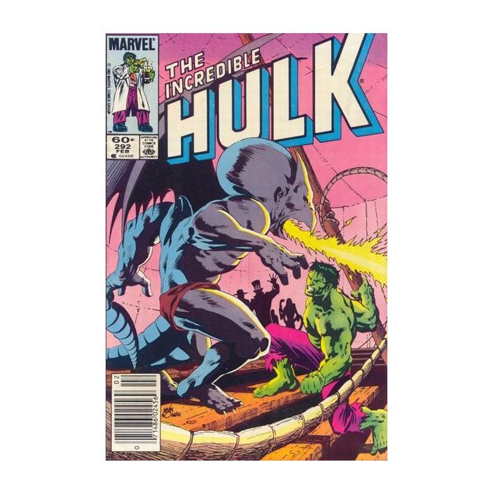Incredible Hulk (1962) # 292 Newsstand (6.0-FN) Dragon Man, Circus of ...