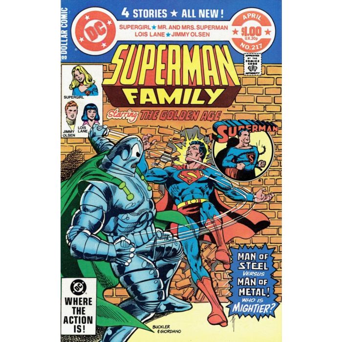 The Superman Family (1974) # 217 (7.0-FVF) Rich Buckler cover House Of ...